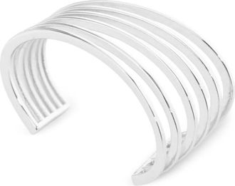 Federica Tosi Femme, Accessoires, Gris, Taille: ONE Size La Cage Bracelet