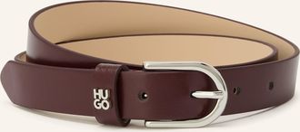 HUGO BOSS Hugo Lederg&uuml;rtel Zoey rot