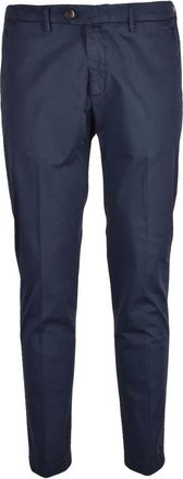 BRIGLIA 1949 Homme, Pantalons, Bleu, Taille: S Classico Pantalons