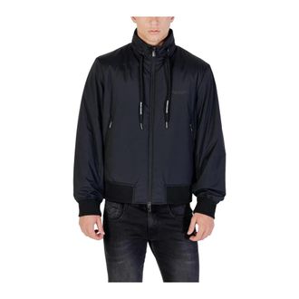 A|X Armani Exchange Zip Fastening Long Sleeve Blazer - - Jackets - Herren - Schwarzk - S