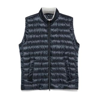 Herno Nylonweste - - Jackets - Herren - Blau - 2XL