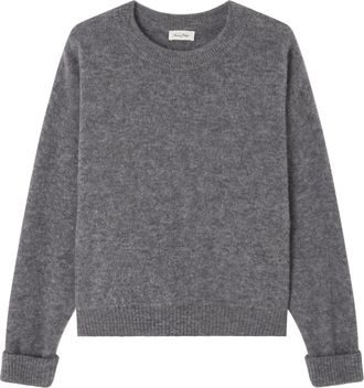 American Vintage Pull Col Bateau Vitow Alpaga et Laine American Vintage