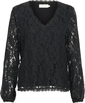 Cream Femme, Blouses et Chemises, Noir, Taille: 36 FR Blouses