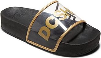 DC DC Platform - Claquettes en suède - Femme - EU 37 - Noir