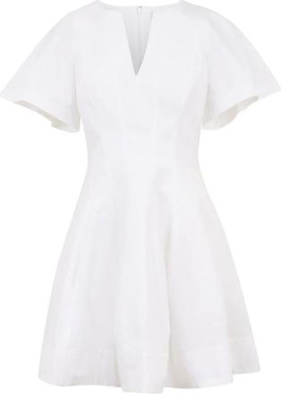 SIMKHAI Femme, Robes, Blanc, Taille: 40 FR Short Dress