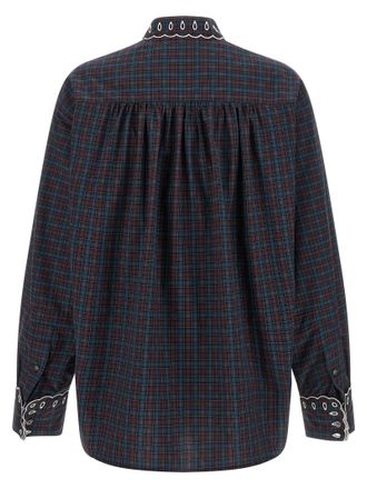 Marni Sangallo Embroidery Shirt - Blue