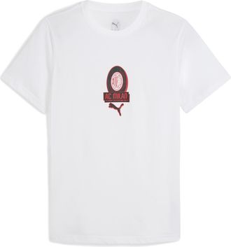 Puma T-shirt FtblCulture AC Milan Homme, Accessoires, Blanc, XXL