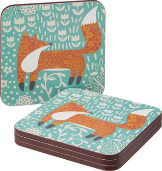 Ulster Weavers Futtersuche Fox Untersetzer, 4 Stück