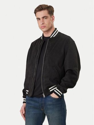 Guess Bomberjacke M6RL0J WJ842 Schwarz Regular Fit