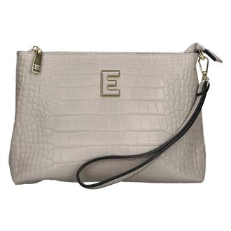 Ermanno Scervino Faux Leather Clutch - - Bags - Damen - Beige - ONE SIZE