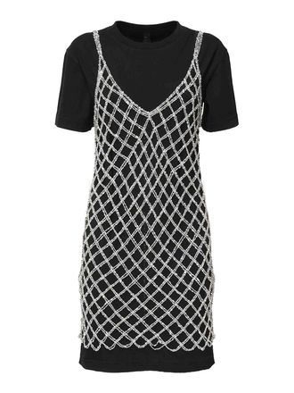 Pinko Knielanges Kleid - Schwarz