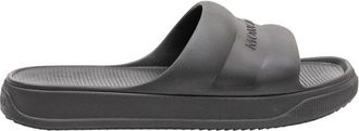 Moncler Homme, Chaussures, Noir, Taille: 40 EU Altive Slides