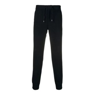 Emporio Armani Pantalon slim &agrave; cordon de serrage - Homme - Pantalons - Noir - Taille: 2XL