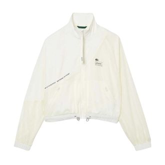 Lacoste Jacke f&uuml;r Damen, Mesh-Futter, Nylon (Wei&szlig;)