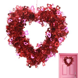 Generico Valentinstagskranz | Wandschild mit Herz f&uuml;r Partys und Feiern - Outdoor- - f&uuml;r Hochzeitsfeiern, Familientreffen sowie f&uuml;r K&uuml;che u