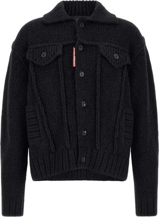 Dsquared2 Homme, Pulls, Noir, Taille: M Maille