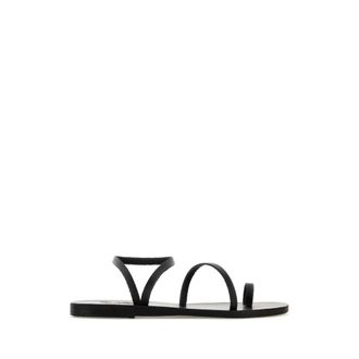 Ancient Greek Sandals Femme, Chaussures, Noir, Taille: 41 EU Apli Eleftheria Thong Sandales