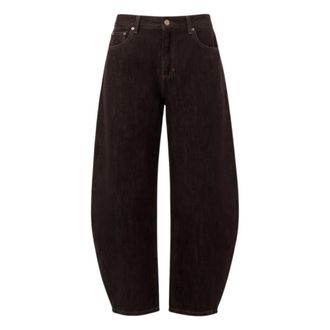 Goldgarn Denim Luzenberg Classic Barrel Jeans - Femme - Jeans - Brun - Taille: W30