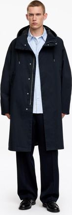 Arket Parka Mit Kapuze -Blau
