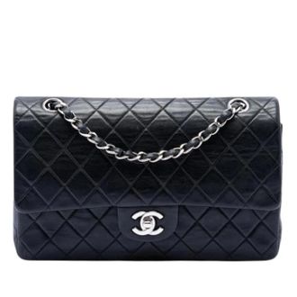 Chanel Sac port&eacute; &eacute;paule Double Flap Pre-owned - Femme - Pre-owned - Noir - Taille: ONE Size