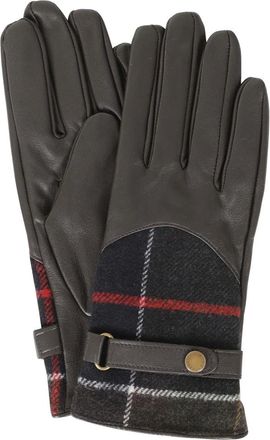 Barbour Gants Dee Tartan - Femme - Accessoires - Brun - Taille: M