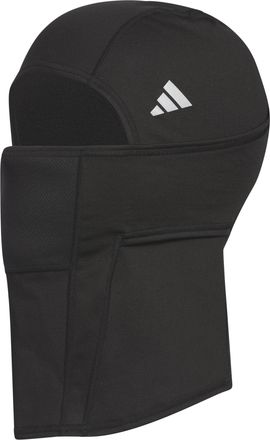 adidas Alphaskin Sturmhaube, Skimaske, athletische Gesichtsbedeckung f&uuml;r Bewegung und Wintersport, Schwarz/Silber, reflektierend, F23