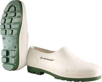 Dunlop Dunlop Protective Footwear, B370411, Wellie Two-Tone Schuhe, Weiß/Grün, Größe 39 EU