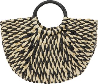 Izia Handtasche Handtasche Frauen schwarz-beige