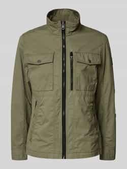 Tom Tailor Regular Fit Jacke aus reiner Baumwolle