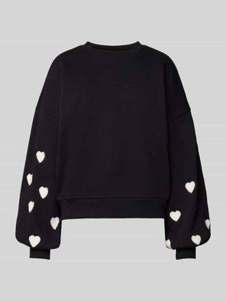 Only Relaxed Fit Sweatshirt aus Baumwoll-Mix Modell MACY