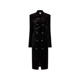Khaite Damen, M&auml;ntel, Schwarzk, 2XSGr&ouml;&szlig;e