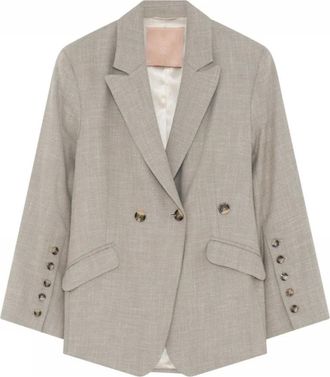Gustav Blazers - Femme - Vestes - Beige - Taille: 40 FR