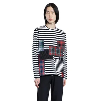 Junya Watanabe Jersey Patchwork Long Sleeve T-Shirt