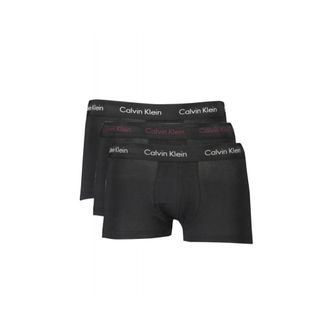 Calvin Klein Homme, Sous-v&ecirc;tements, Noir, Taille: S Low Rise Trunk 3-Pack