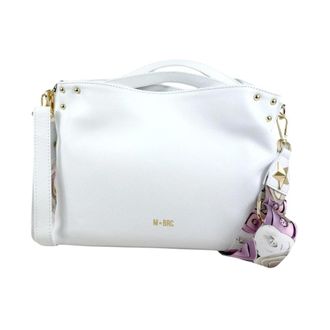 M*BRC M*Brc, Femme, Sacs, Blanc, Taille: ONE Size Obona Medium Two-Handle Bag