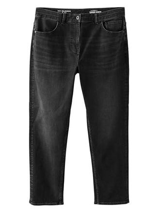 Next Jean Extensible pour Homme, Coupe Classique, M&eacute;lange de Mati&egrave;res &agrave; Haute Teneur en Coton Noir W: 30 / L: 31