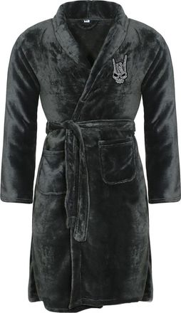 Spass Kostet Herren Bademantel Metalheads Heavy Metal saugstark weich m&auml;nner Gr&ouml;sse S - 3XL