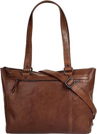 Spikes & Sparrow Sac shopping Femme cuir véritable