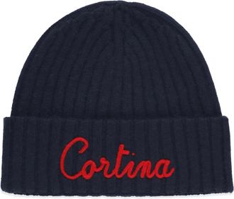 Saint Barth Homme, Accessoires, Bleu, Taille: ONE Size Wengen Beanie