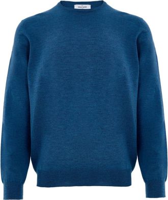 Gran Sasso Homme, Pulls, Bleu, Taille: 3XL Pulls &agrave; col rond