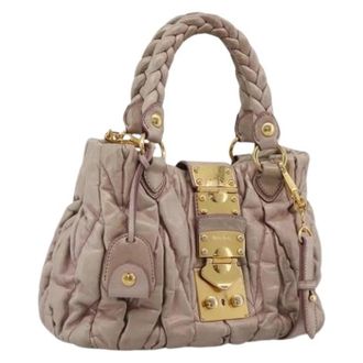 Miu Miu Pre-owned Hand Bag - - Pre-owned - Damen - Rosa - ONE SIZE