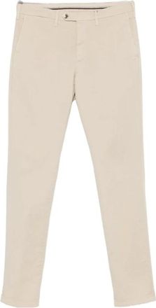 Canali Homme, Pantalons, Beige, Taille: 5XL Pantalon Slim-fit