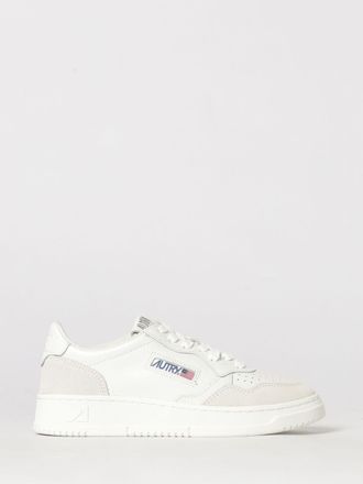 Autry Medalist Low Sneakers aus Kalbsleder mit perforierter Zehenkappe