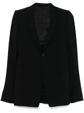 Rick Owens blazer Extreme Soft - Noir
