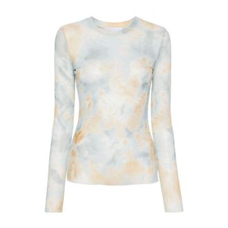 Erika Cavallini Semi Couture Femme, Tops, Multicolore, Taille: 34 FR Long Sleeve Hauts