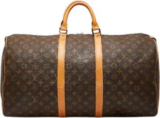Louis Vuitton unisex, Pre-owned, Brun, Taille: ONE Size Sac week-end en toile Pre-owned