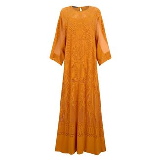 Alberta Ferretti Femme, Robes, Orange, Taille: 38 FR Robes
