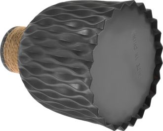 DOITOOL Unzerbrechliche Deko vase mit Ananasstruktur Kompakte Blumenvase aus Robustem Material Glatte Oberfläche für Trockenblumenarrangements Hochzeiten Part