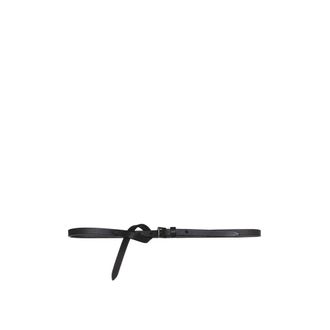 D4.0 Homme, Accessoires, Brun, Taille: 95 CM Knot-Detail Leather Belt