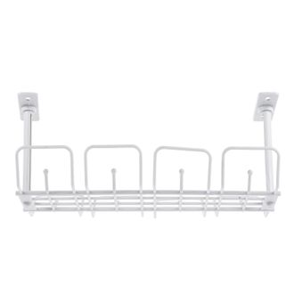 BESPORTBLE IWOWHERO Kabelmanagement Box Untertisch aus Robustem Installieren Kabelhalter und Organisationskorb f&uuml;r Schreibtisch K&uuml;che und B&uuml;ro Vielseitige Aufbew